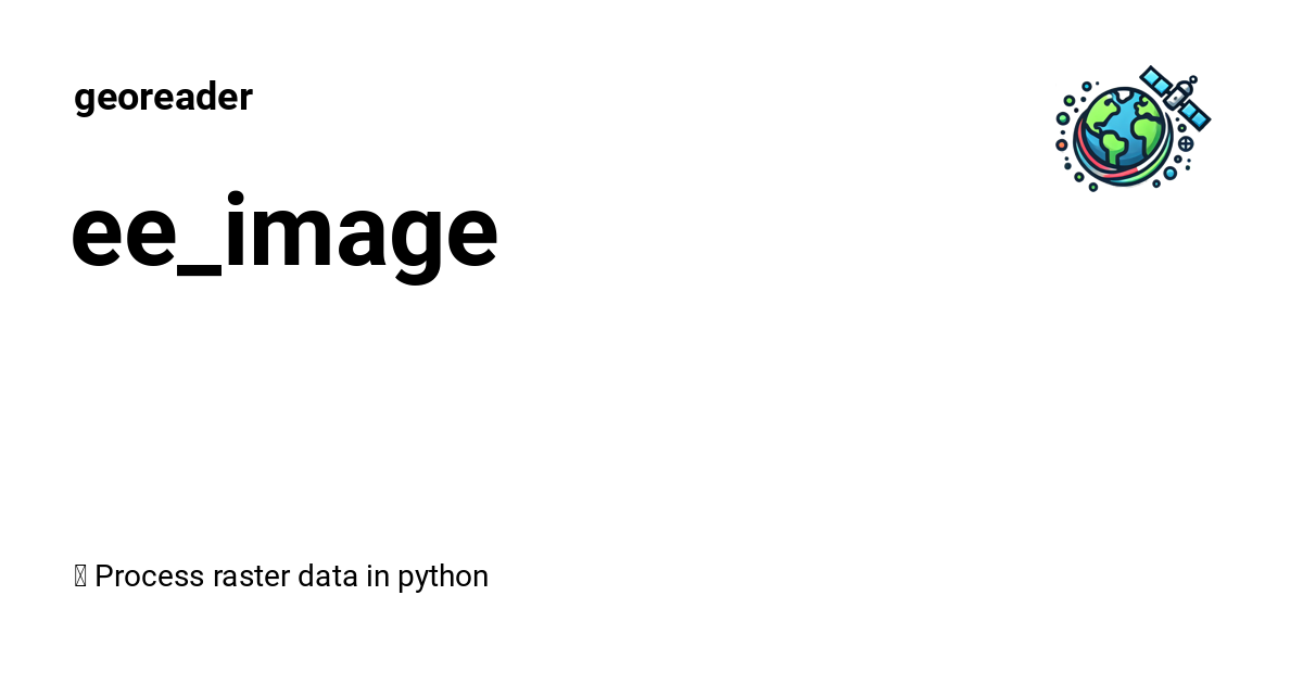 ee_image - georeader